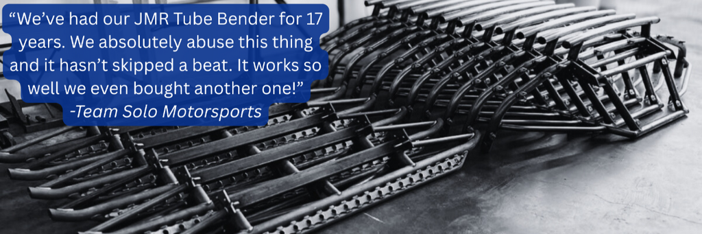 JMR Manufacturing Tube Benders - Notchers - Dies - Fabrication Tables